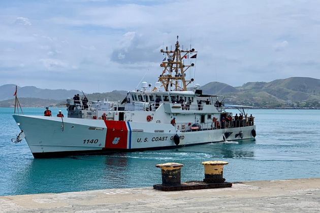 US Coast Guard conducts port visit in Port Moresby, Papua New Guinea ...