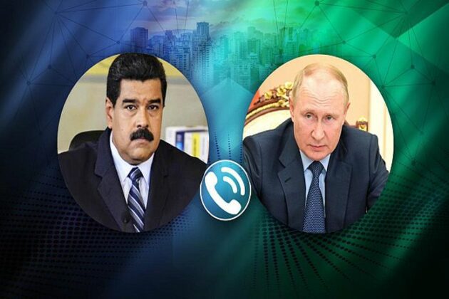 Vladimir Putin and Nicolas Maduro hold a telephone conversation ...