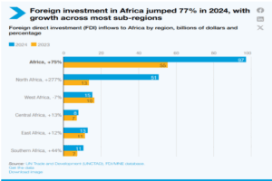 Africa: Foreign investment hit record high in 2024 - Caribbean News Global