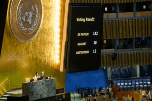 UN General Assembly endorses New York Declaration on two-State solution ...
