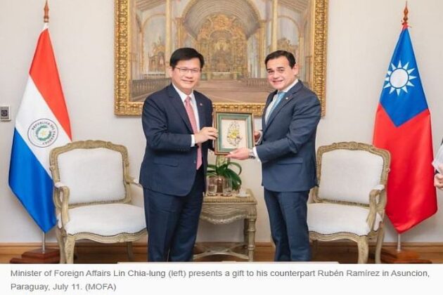 Taiwan - Paraguay signs MOU on AI, cybersecurity, judicial cooperation ...